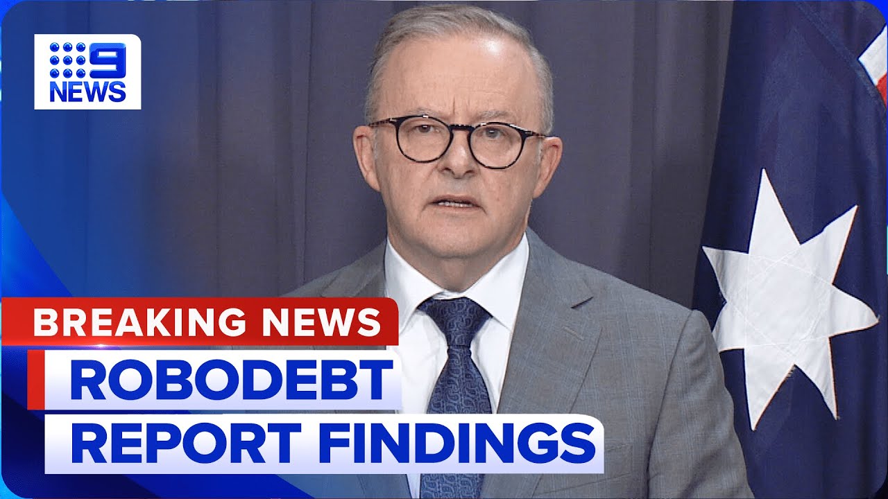 Prime Minister, Government Services Minister respond to Robodebt report findings | 9 News ...
