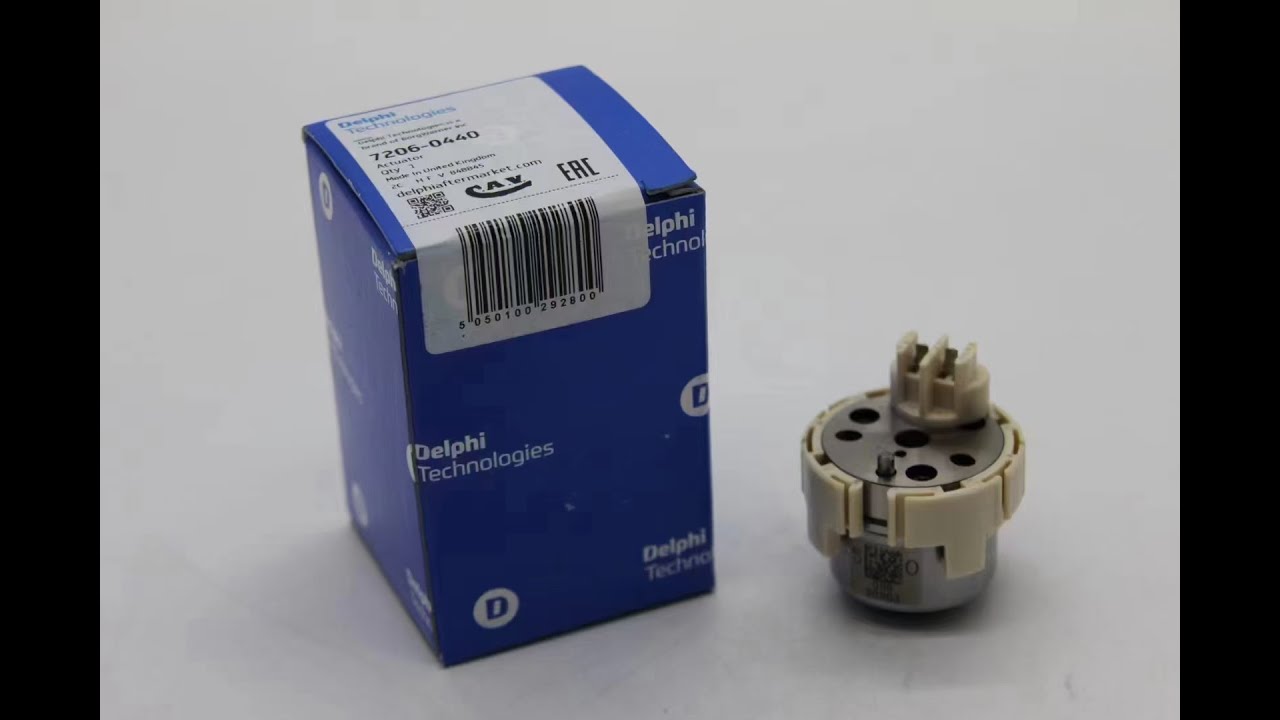 original DELPHI DAF EUP actuator valve 7206-0440 - YouTube