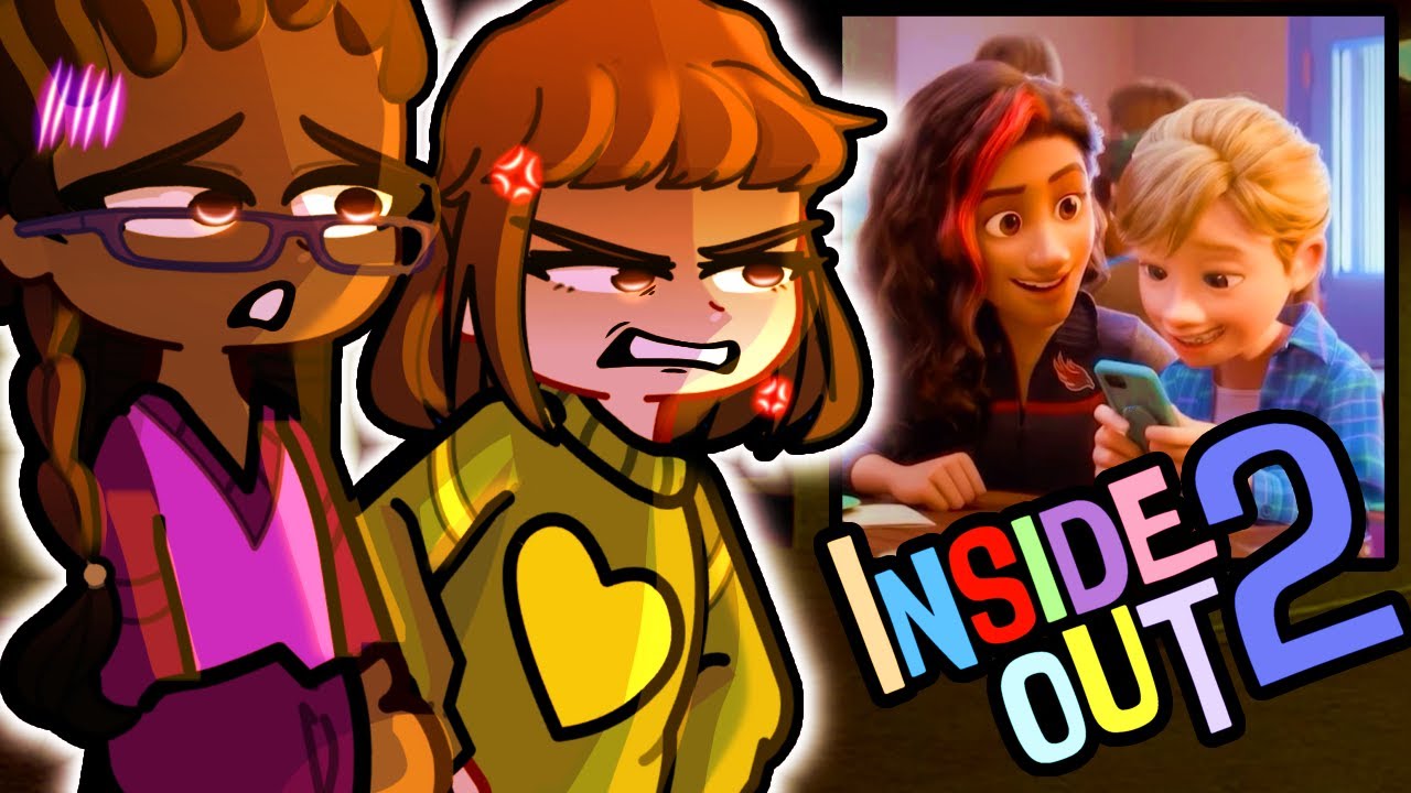Riley's Friends reacts to Riley ( x Val )😄😖 Inside Out 2 Disney Pixar ...