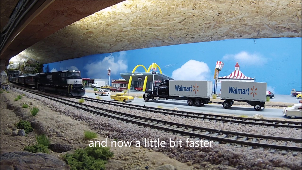 A long train is coming - YouTube