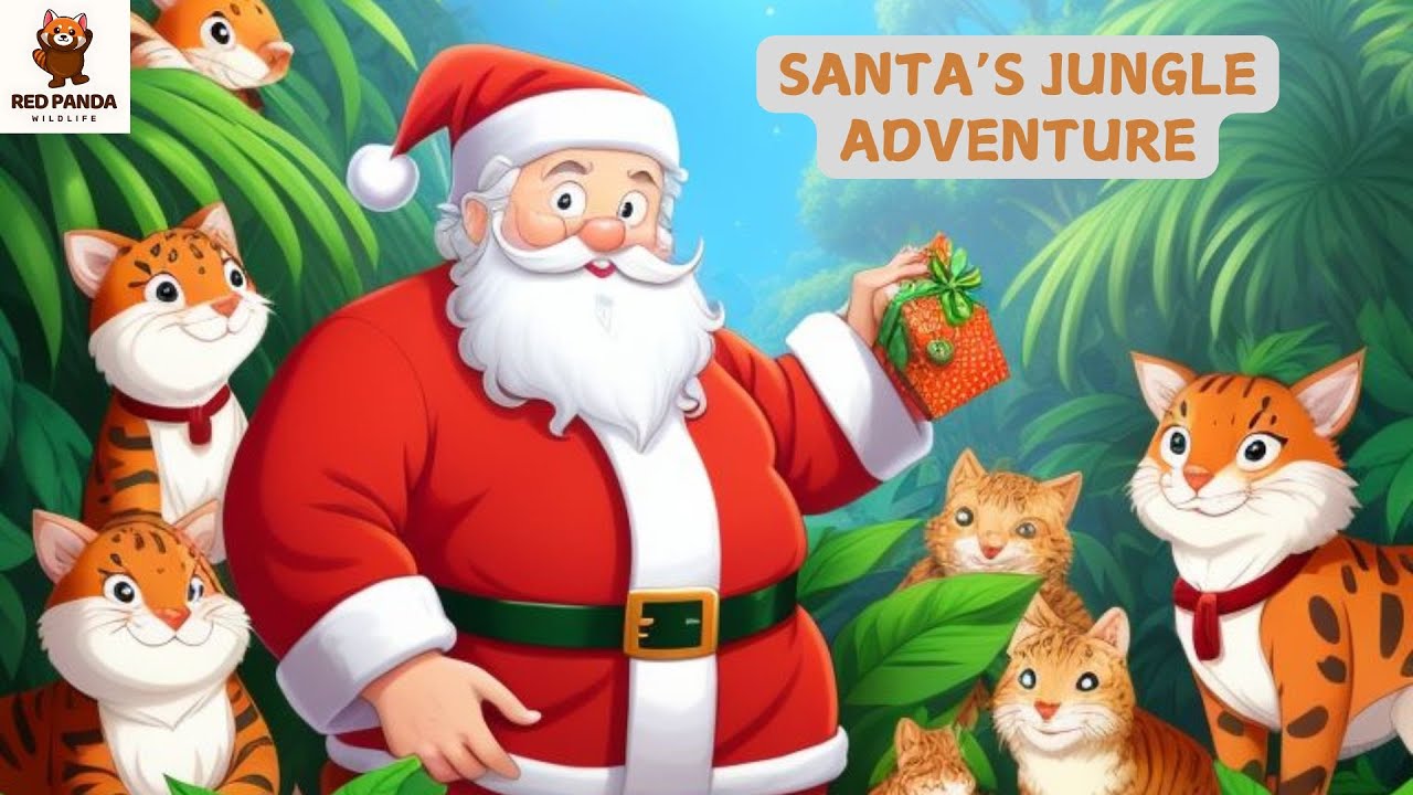 Santa’s Jungle Adventure 🎅🌴 | A Magical Christmas Tale for Kids - YouTube