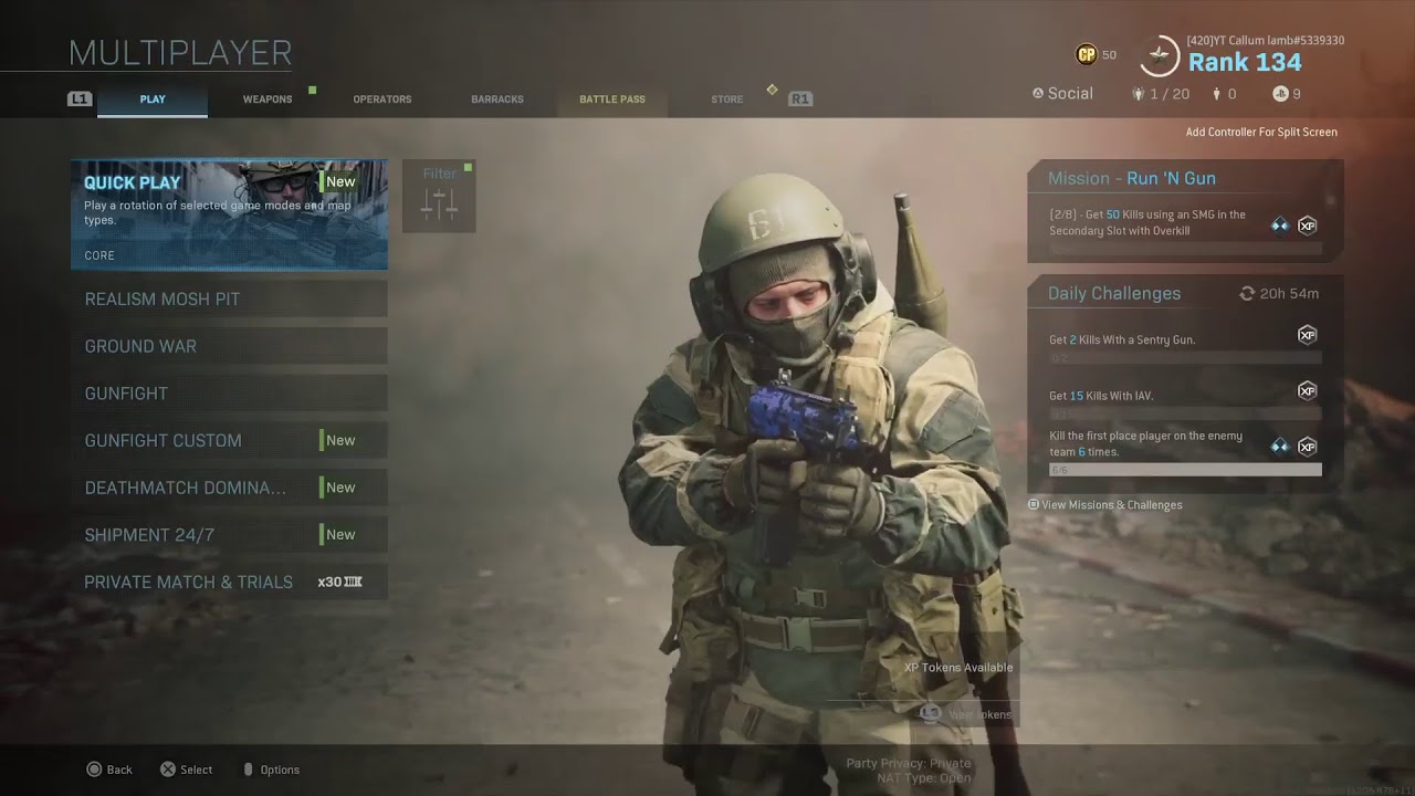 Call of duty MW Gfight custom and gfigth got 3 ace and got 1 come back and 1v1 and bs we haveing ...