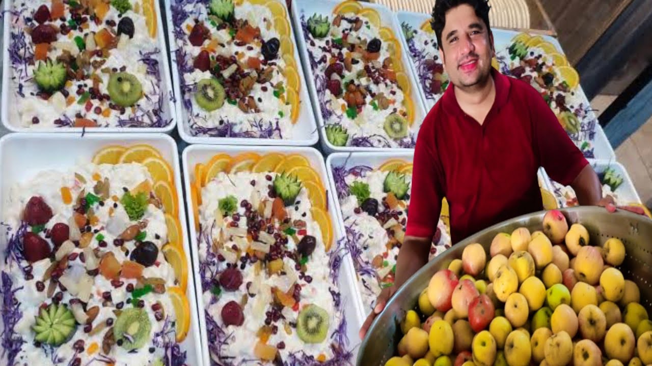 creamy russian salad recipe by ikram abdullah | resturant russian fruit ...