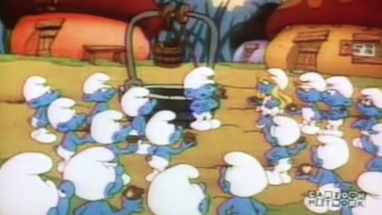 Smurfs secret of the village well - YouTube