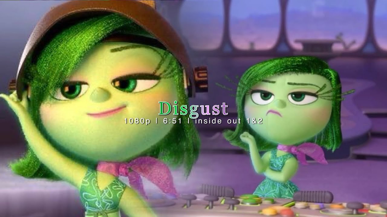 Disgust inside out 1 and 2 scenes | By cvntyscenes - YouTube
