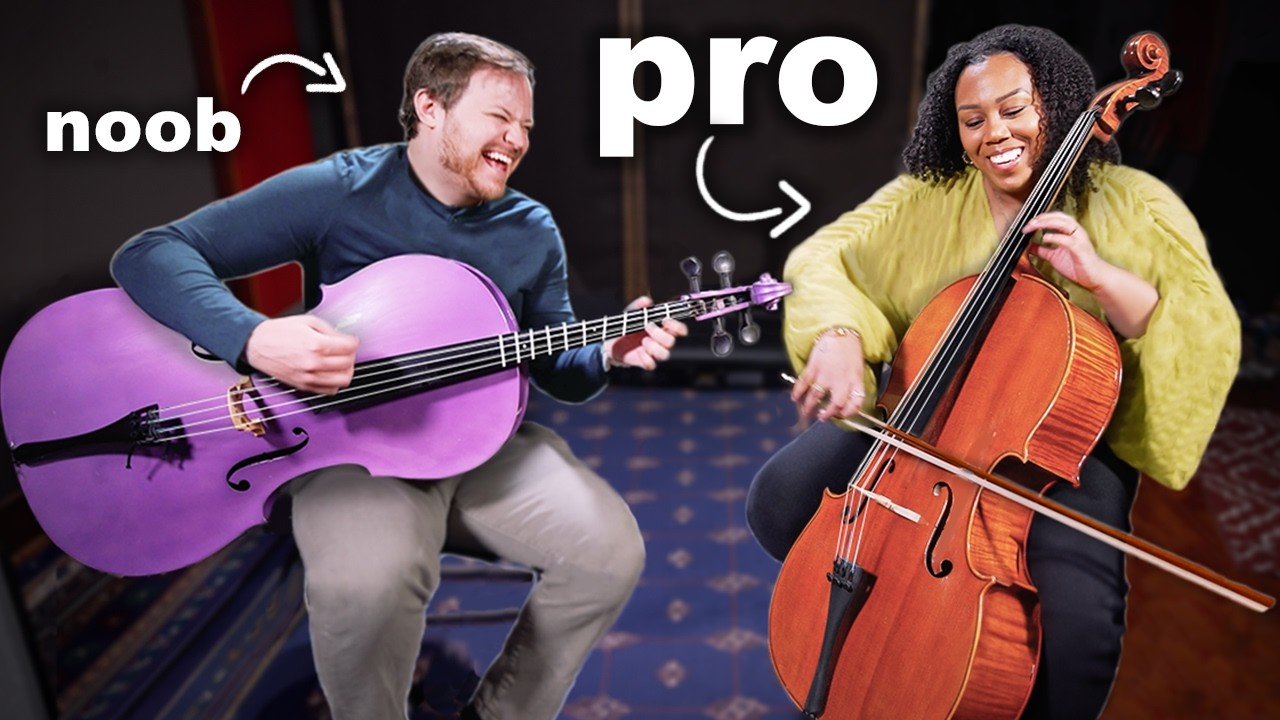 Learning the Cello (w/ a Pro) - YouTube