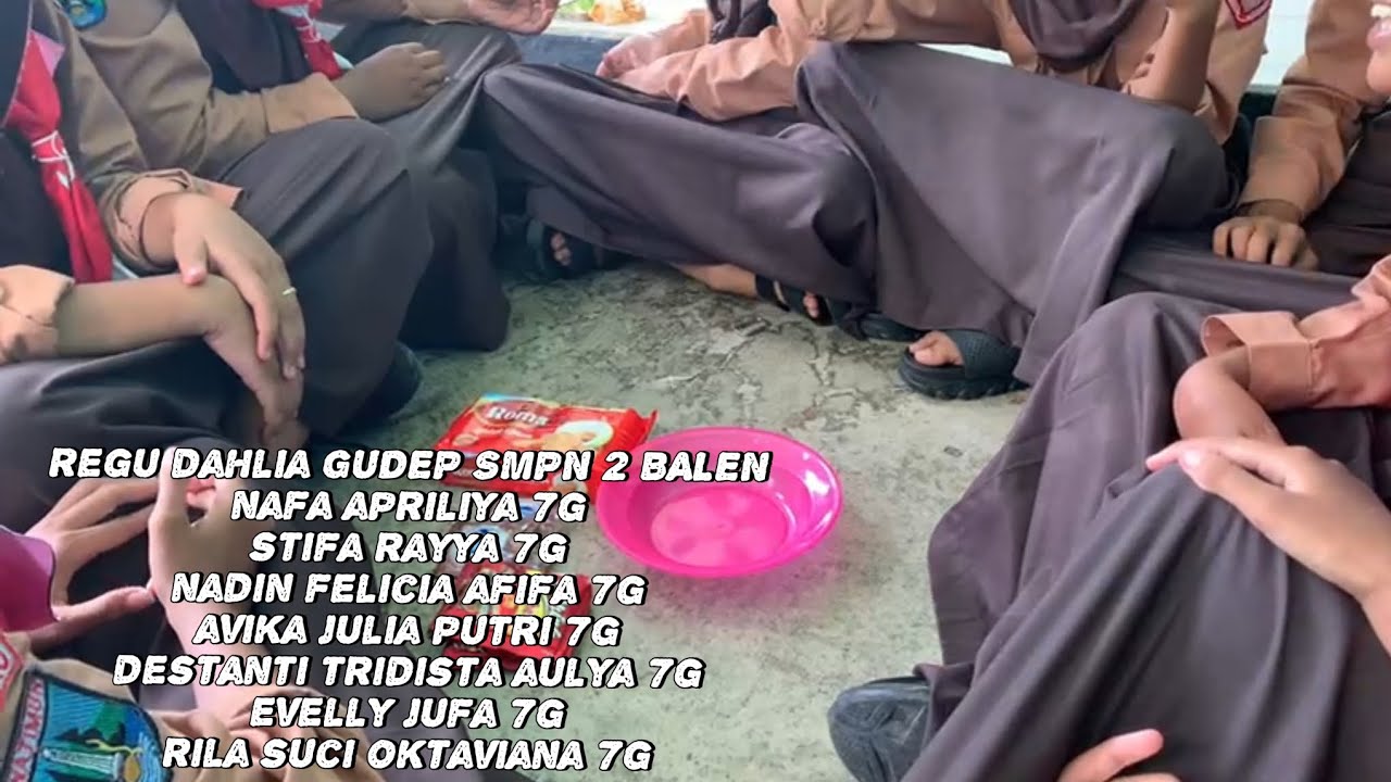 REGU DAHLIA GUDEP SMPN 2 BALEN. BUAT KUE BOLA BENG-BENG. #masak #sound #pramuka - YouTube