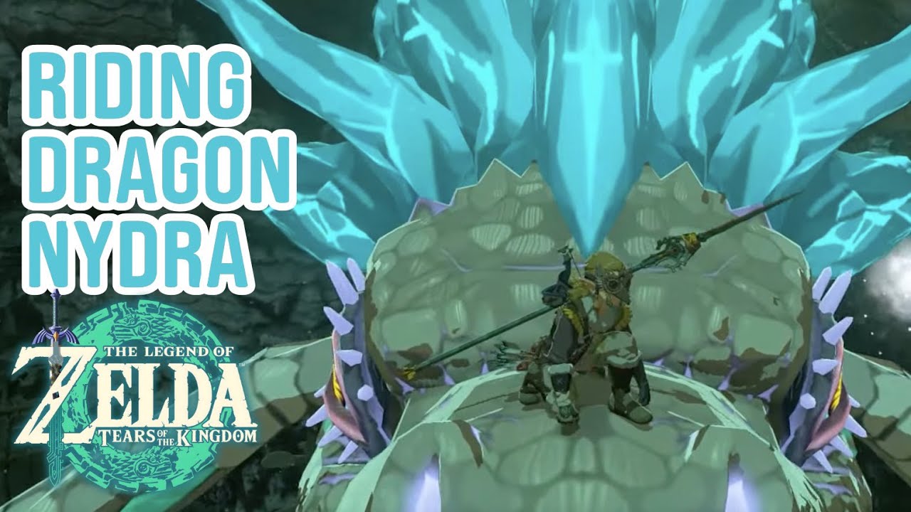 Zelda: Tears of the Kingdom - Dragon Riding: Nydra (New Feature) - YouTube