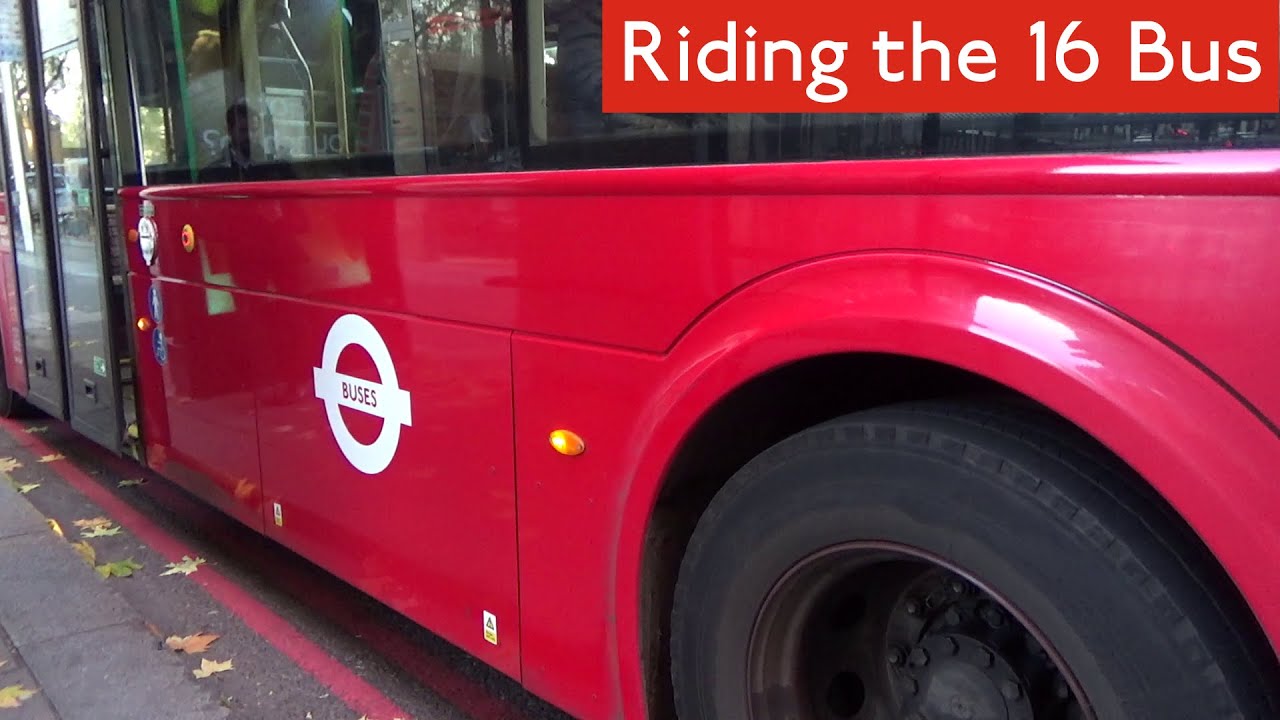 Riding the Metroline 16 Bus from Kilburn to Hyde Park - YouTube
