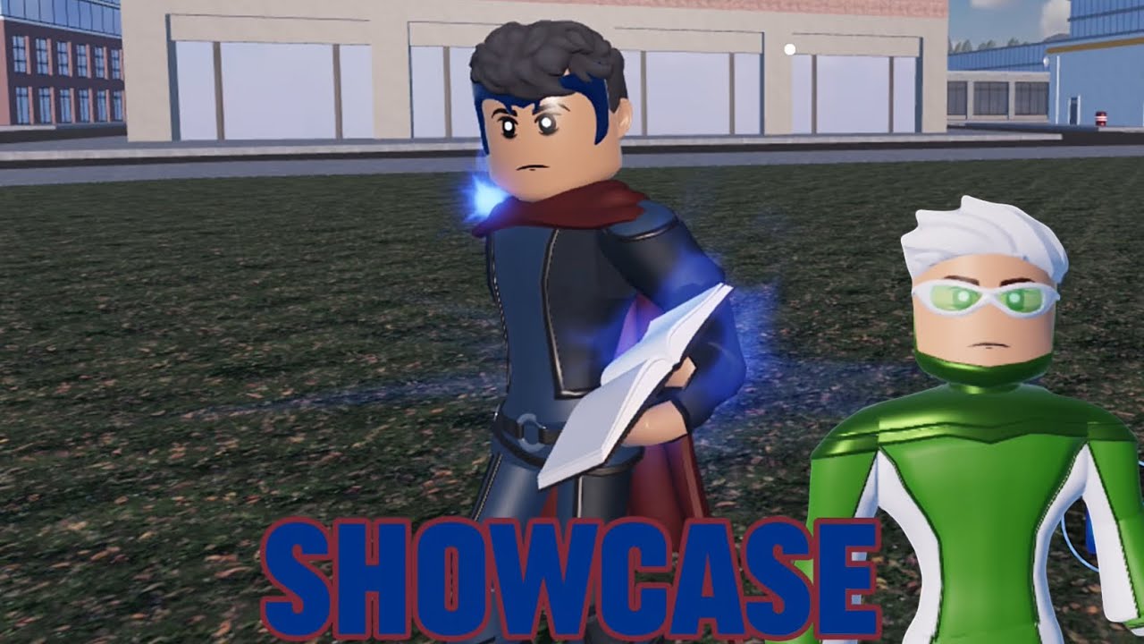 Wiccan and speed showcases in marvel omega roblox - YouTube