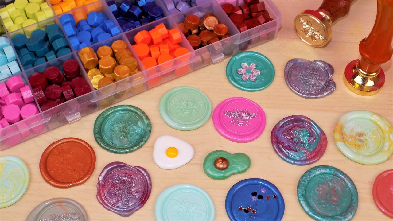 DIY Wax Seal Stamp Kit Ideas - YouTube