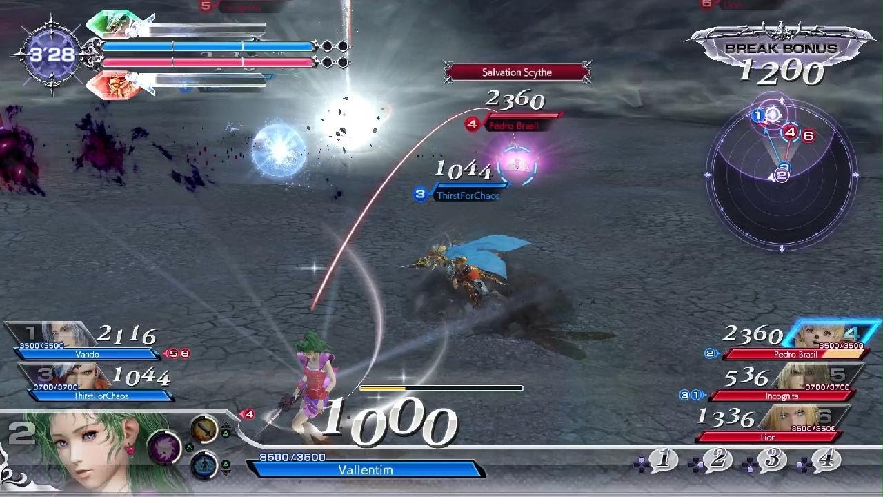 DISSIDIA FINAL FANTASY NT Lobby Match BR Terra Branford - YouTube