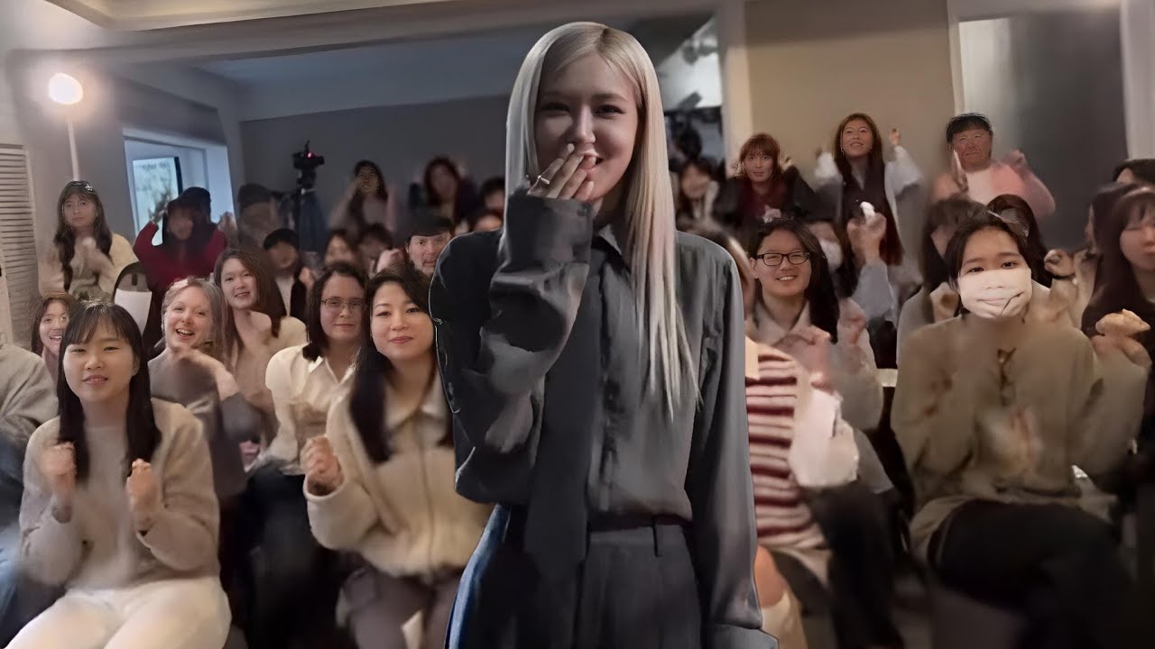 Rosé Listening Party Event is Spotlighted and Flooded with Public ...
