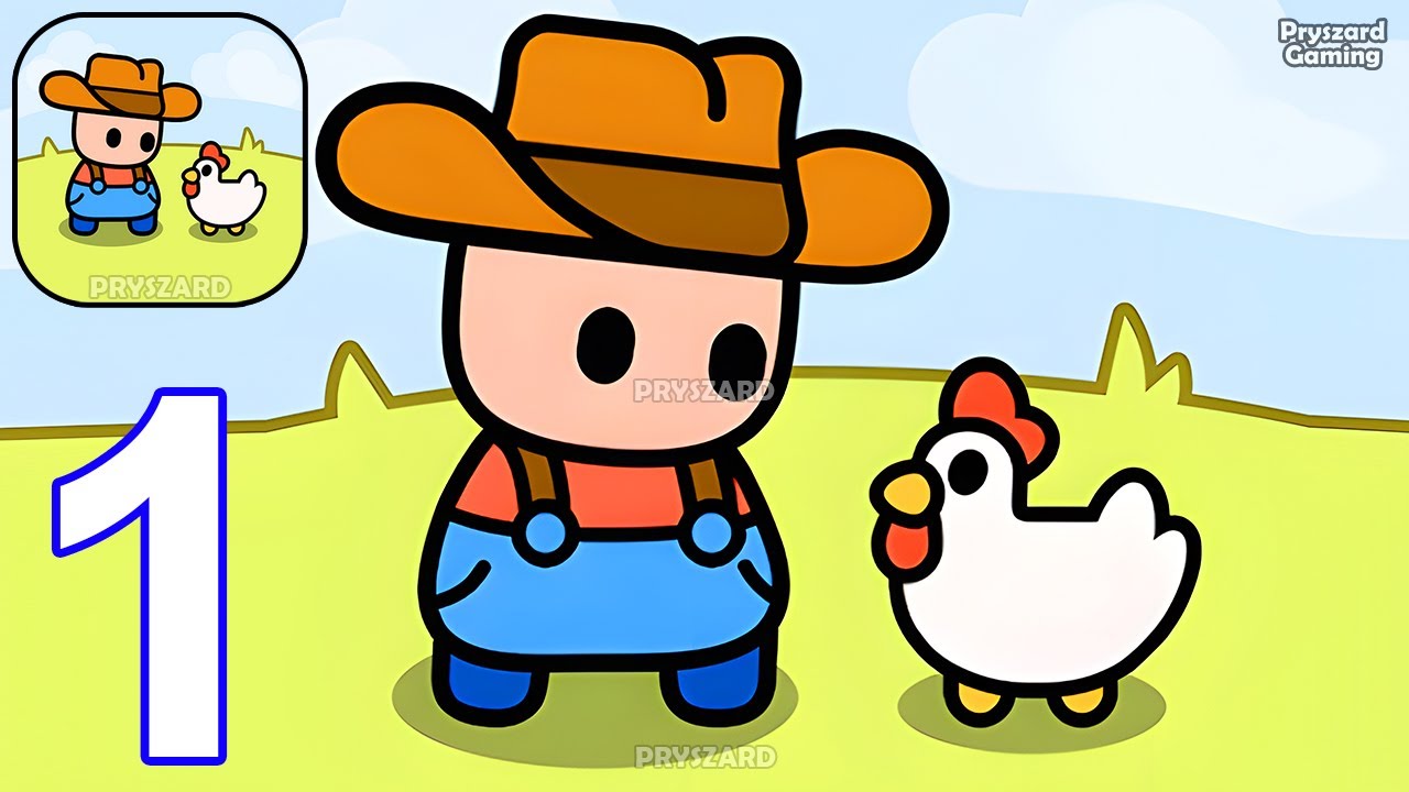 My Pocket Farm - Idle Farming - Gameplay Walkthrough Part 1 Idle Milk ...