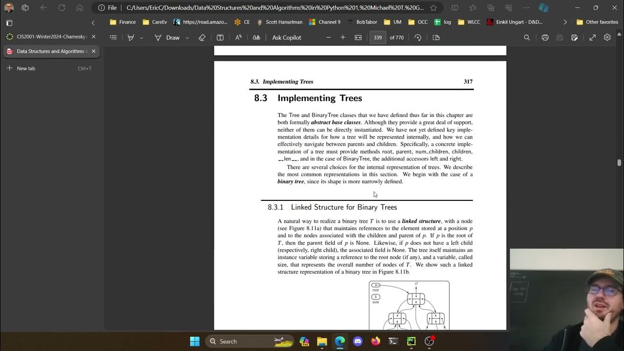 CIS 2001 - CS 2 for Data Scientists ( Python ) - Binary Trees - YouTube