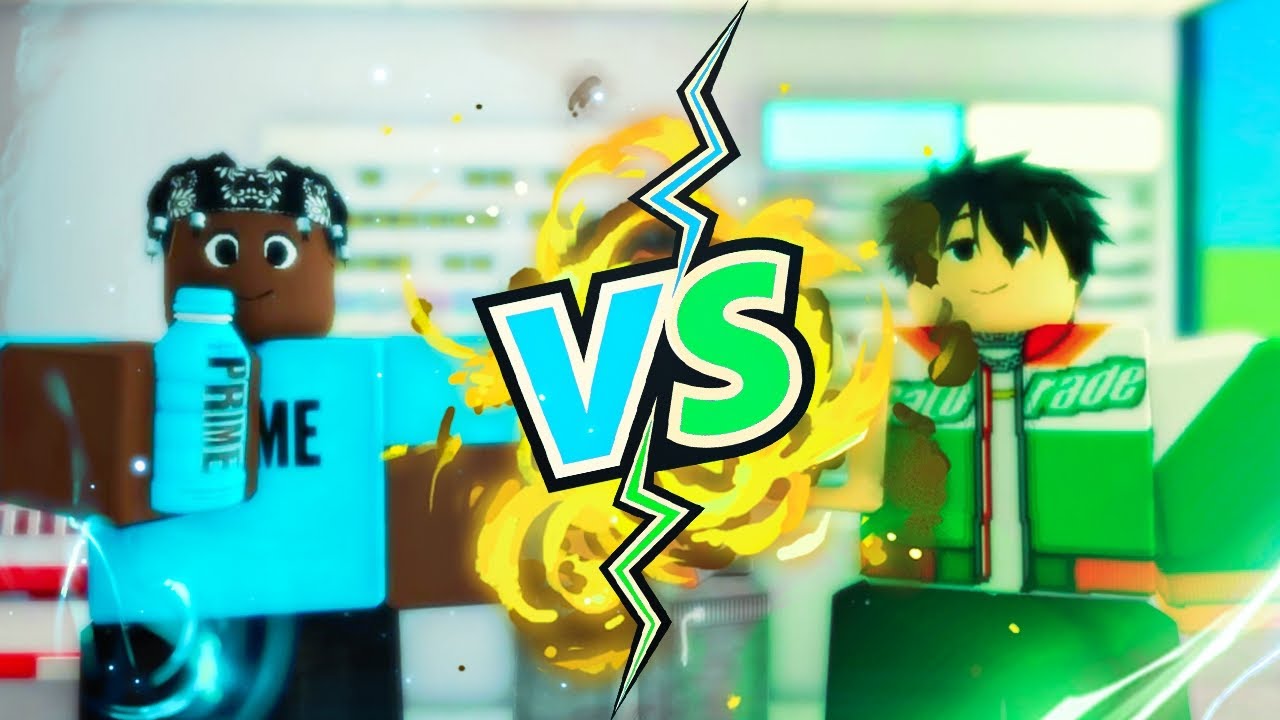 PRIME VS Gatorade at Wakey Wines ROBLOX Animation - YouTube