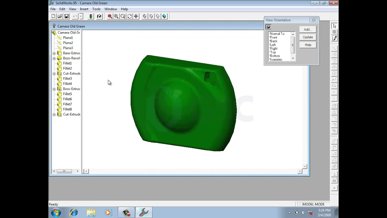 SOLIDWORKS '95 Feature Drop: Drag & Drop Between Models (No Sound ...