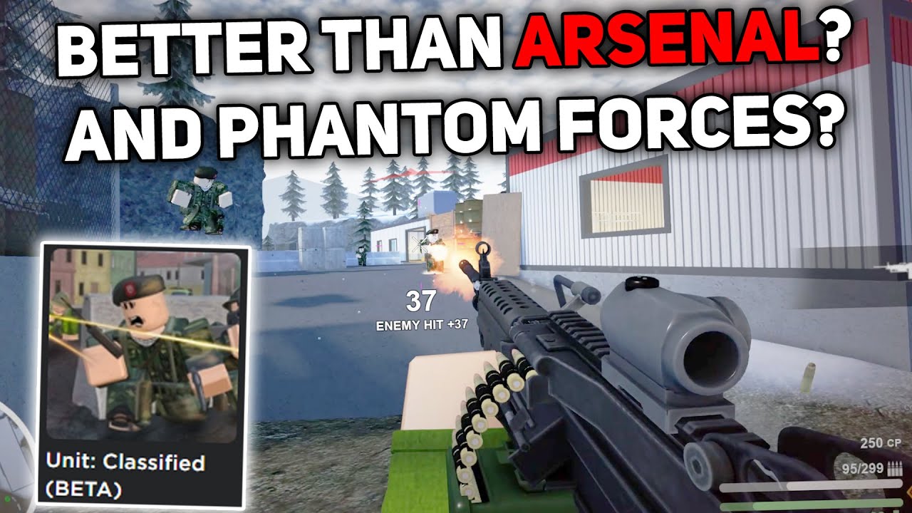 ARSENAL'S New Game, Unit: Classified | ROBLOX - YouTube
