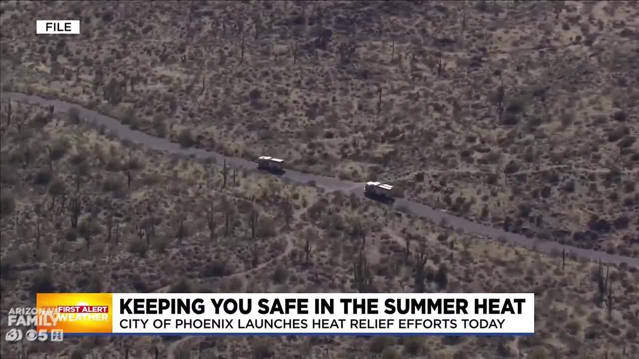 What you should know about Phoenix's heat relief efforts - YouTube