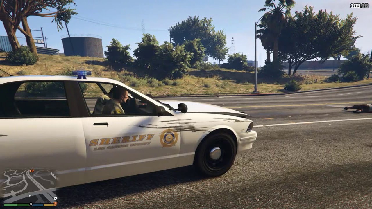 GTA V: Longest NPC AI Police Chase! (Blaine County To Los Santos) - YouTube