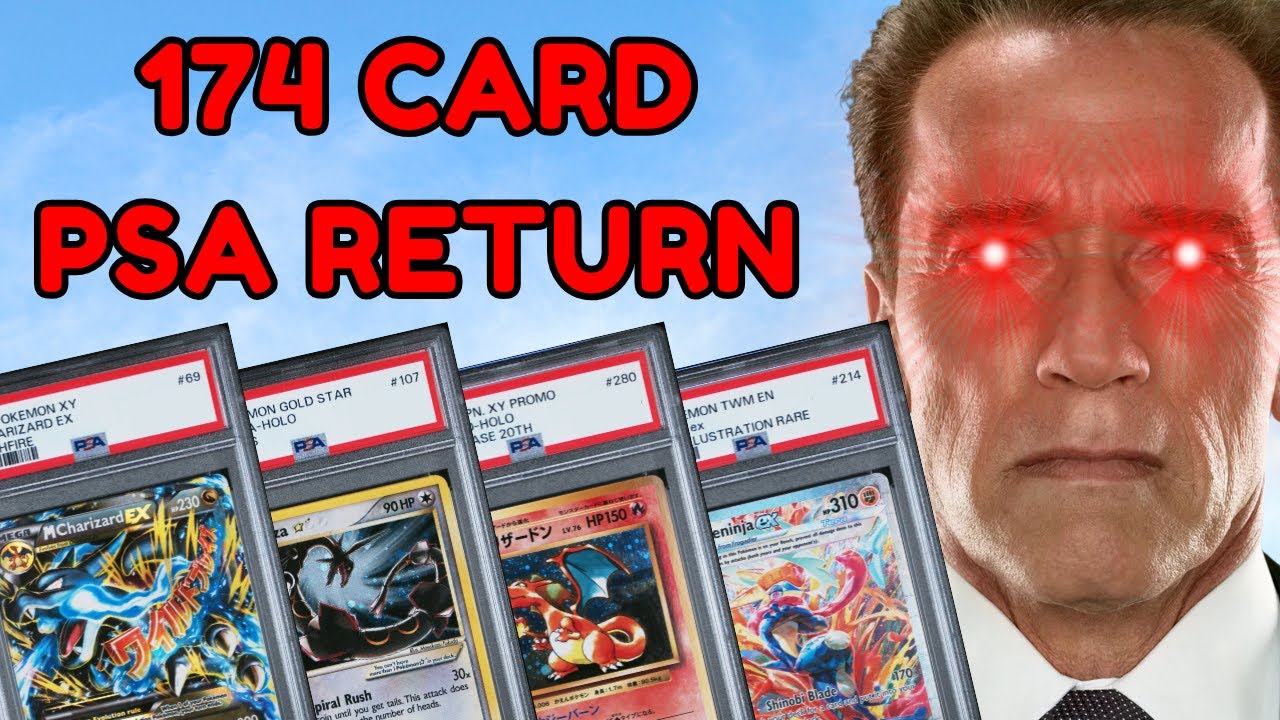 174 Card PSA Return UNBOXED - Grading Heat with Arnold 🥳🥳 - YouTube