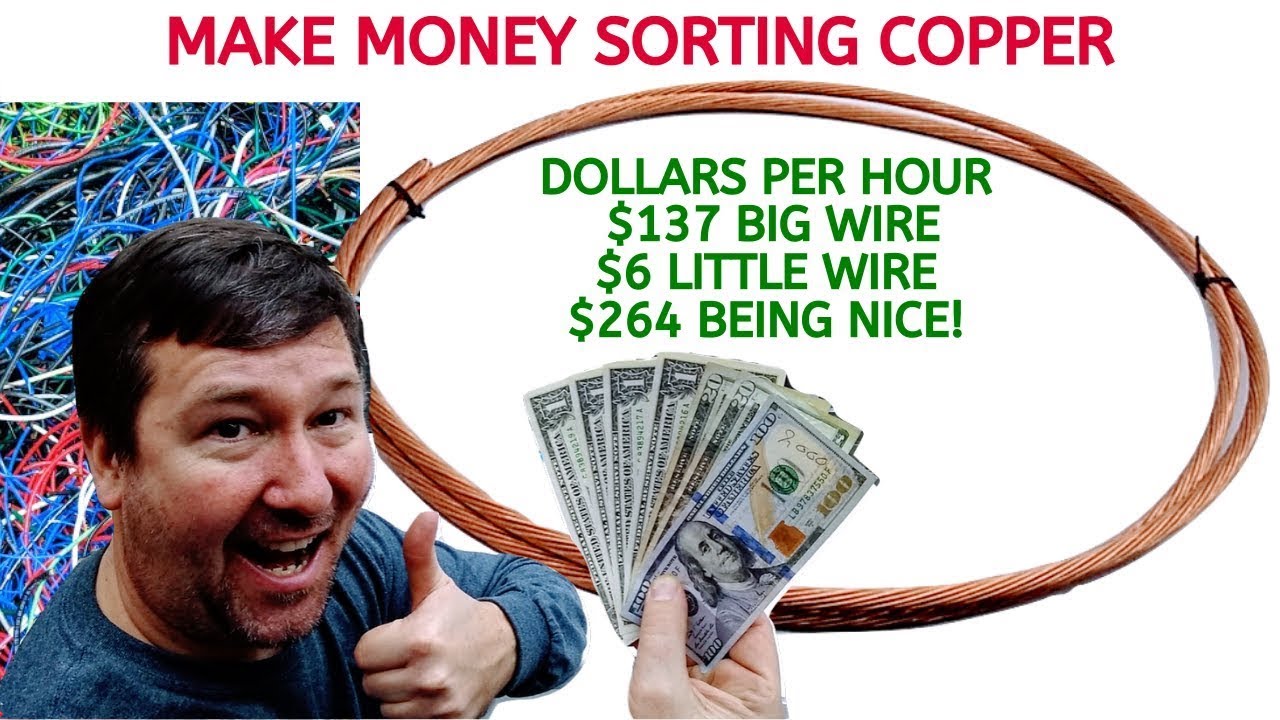 How to Make Money Scrapping Copper. Sorting to Maximize Your Money ...