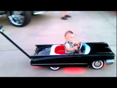 Cadillac Baby Stroller... With Fire - YouTube