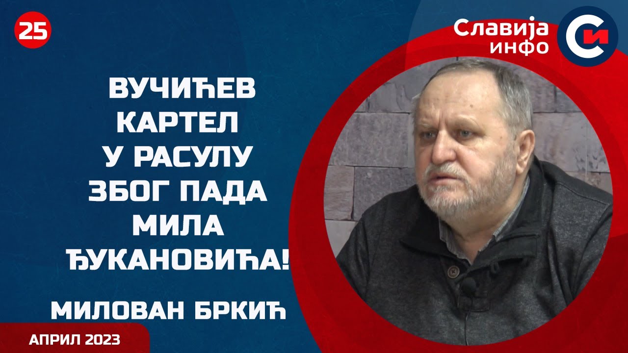 INTERVJU: Milovan Brkić - Pad Mila Đukanovića imaće posledice po Vučića ...