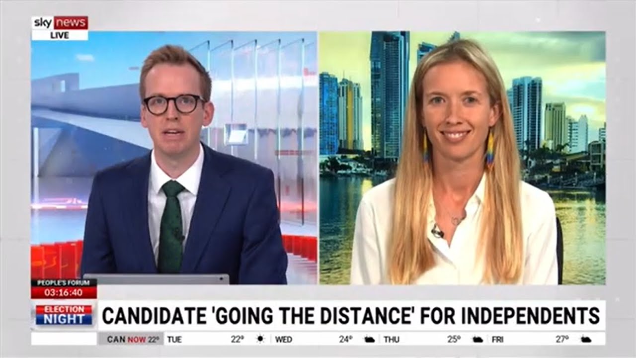 Candidate 'Going the Distance' for Independents | Sky News - YouTube
