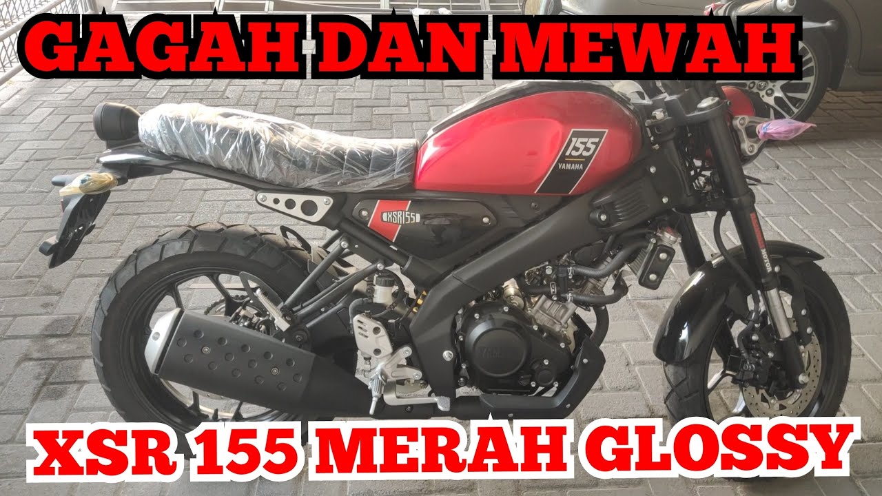WARNA BARU NEW XSR 155 || MERAH GLOSSY 2023 #yamaha #yamahaindonesia # ...