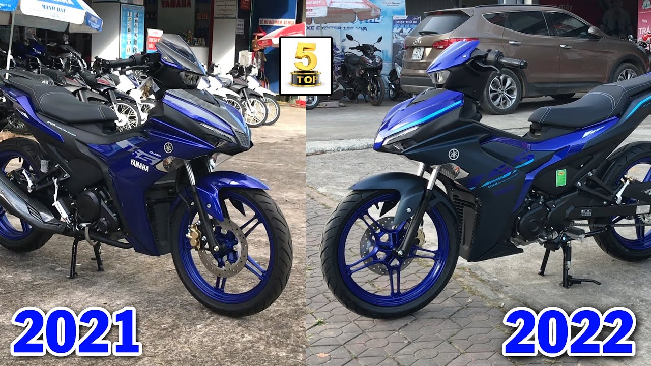 Exciter 155 GP 2022 VS Exciter 155 GP 2021 ️ Exciter GP màu nào CŨNG ...
