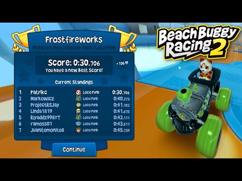 Frostfireworks • 0:30.706 • Loco Punk Kit Prize • Beach Buggy Racing 2