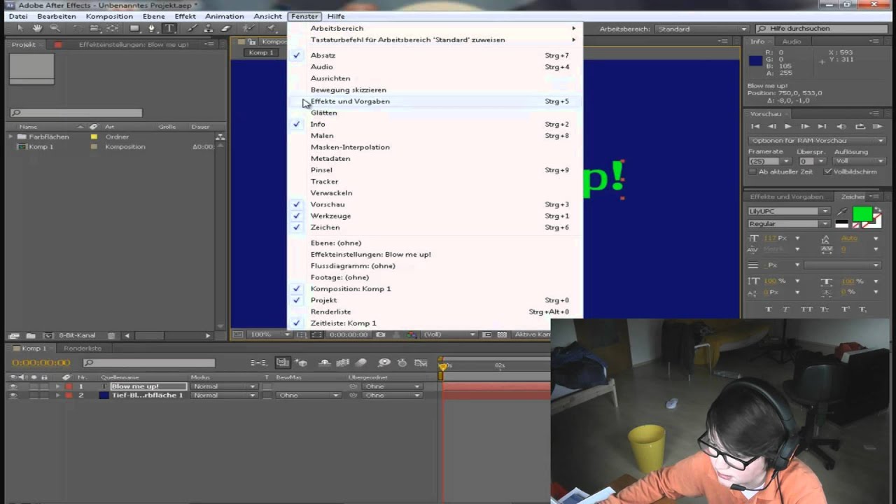 After Effects Text Explosion (CC Pixel Polly) (German/HD/Tutorial) |PhilippTV - YouTube