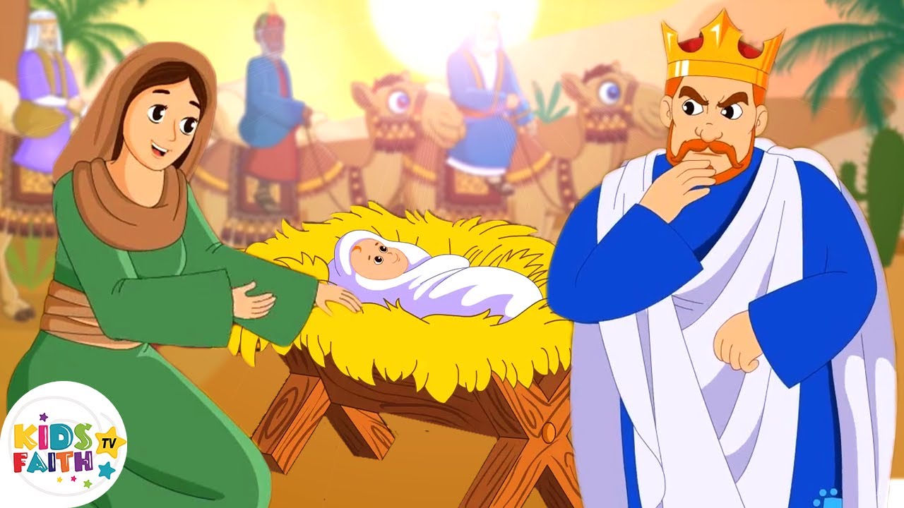 The Three Wise Men | Animated Bible Story for Kids | Visit of the Magi ...