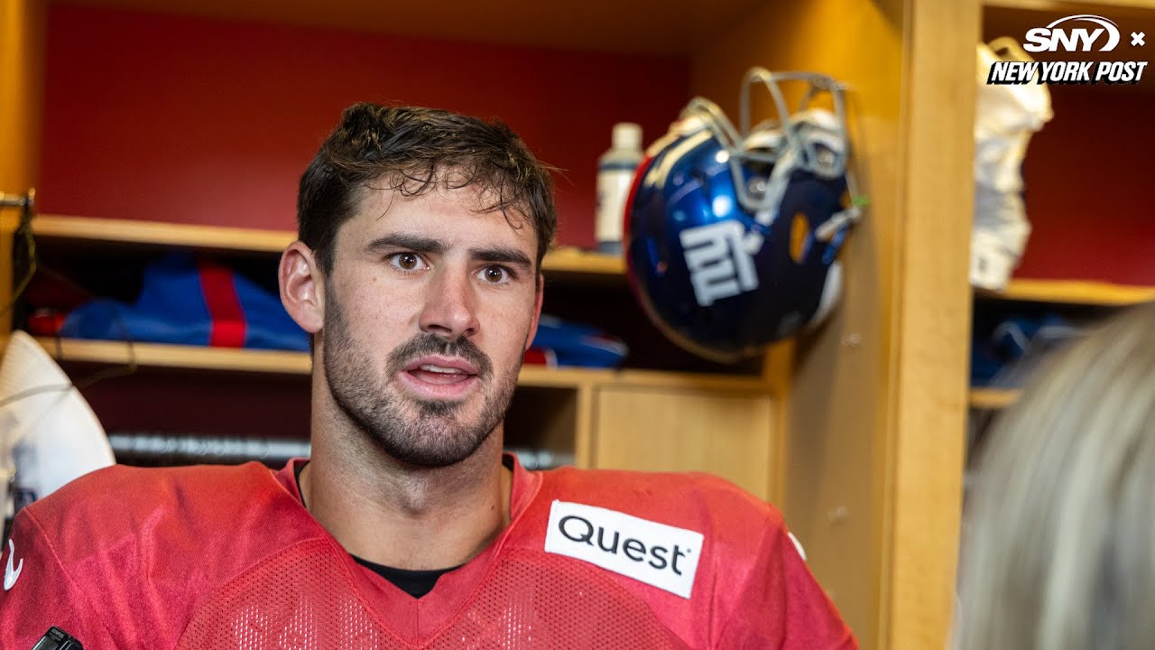 Daniel Jones responds to Giants fans’ heckling outside MetLife Stadium ...