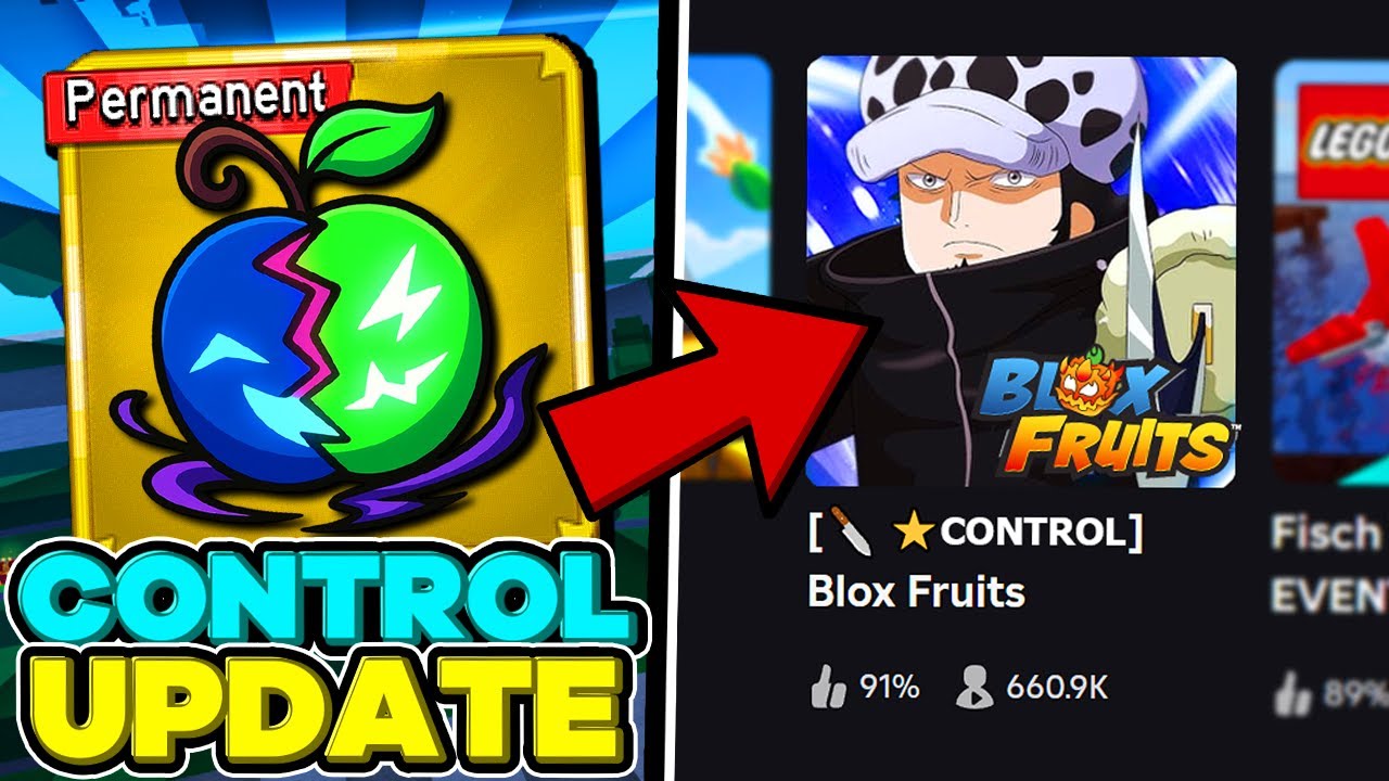 UPDATE da CONTROL REWORK do BLOX FRUITS QUANDO CHEGA? e PROXIMAS ...