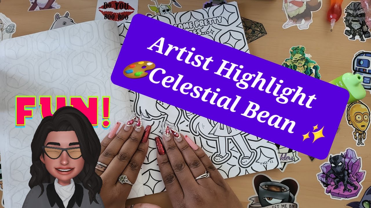 Artist Highlight 🎨 Celestial Bean ️ - YouTube