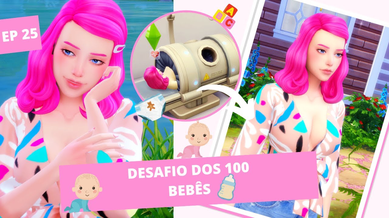 The Sims 4 | Desafio dos 100 bebês | Dia de faxina🧹🧺 #25 - YouTube
