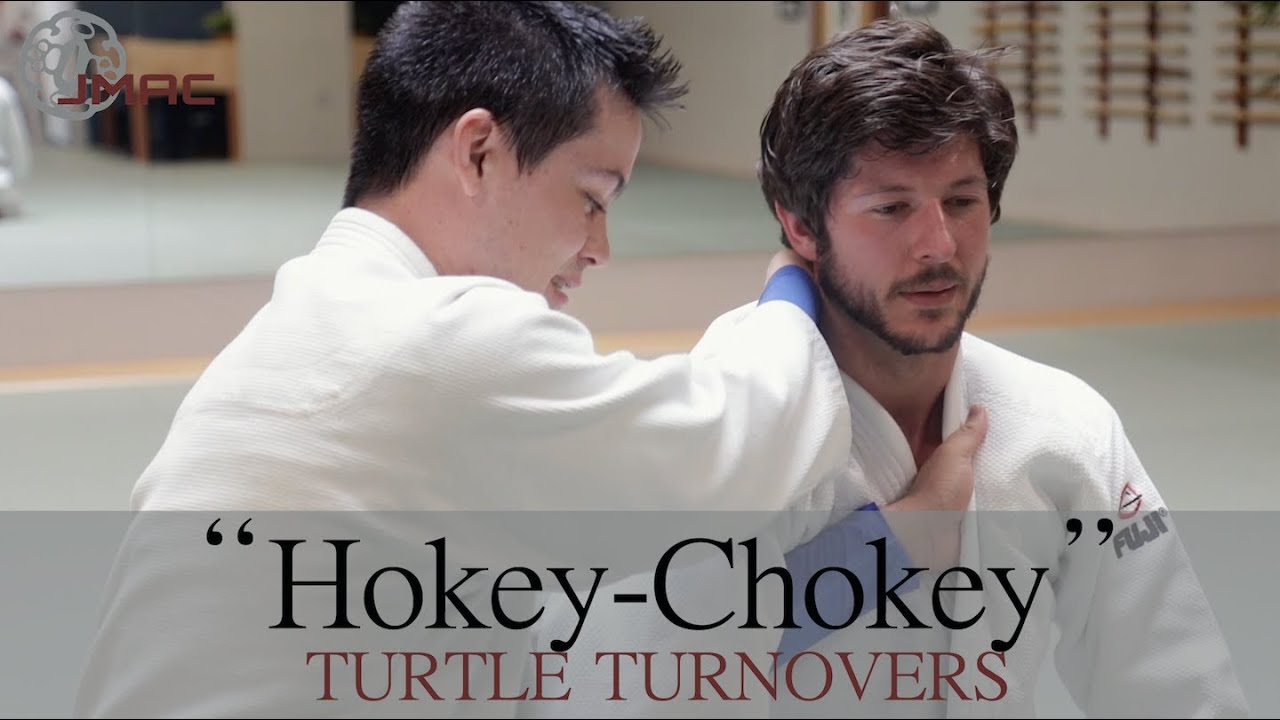 Judo Turtle Turnovers - Hokey Pokey Choke - YouTube