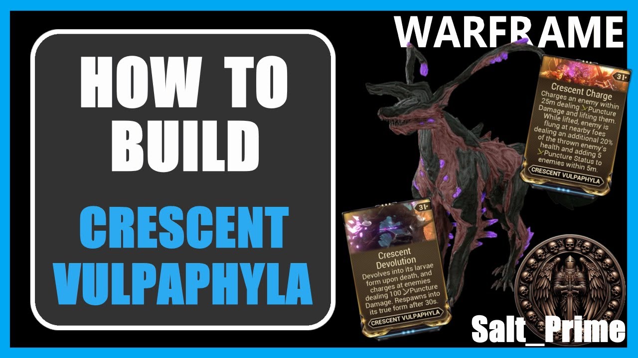 Crescent Vulpaphyla - How to Build - Warframe - 2024 - YouTube