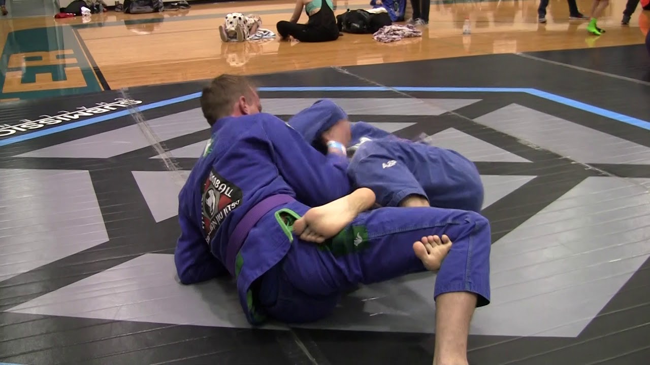 Sub Only 1st match Purple gi - YouTube