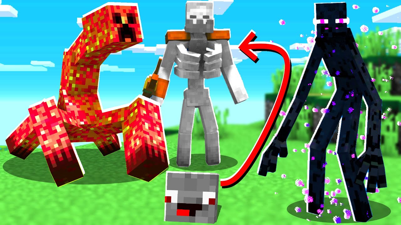 JEDE MINUTE IN MUTANT VERWANDELN in Minecraft ! - YouTube