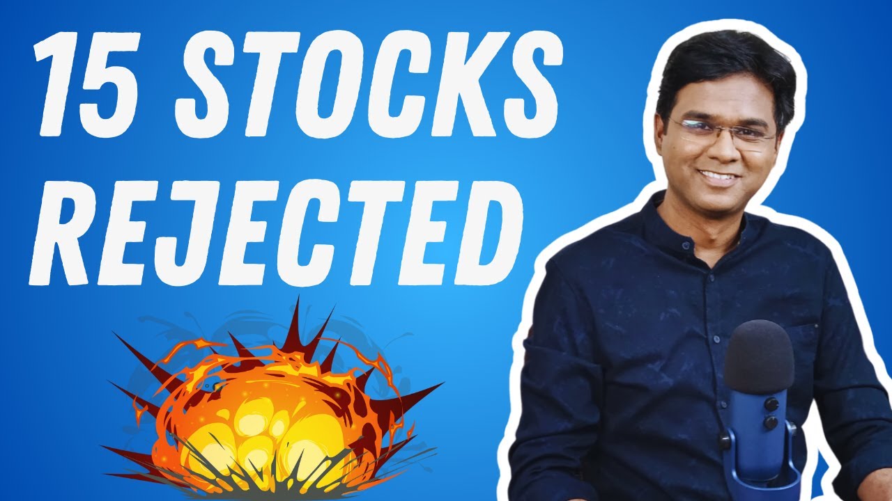 15 Stocks Rejected in the Morning (Analysis Explained) - YouTube