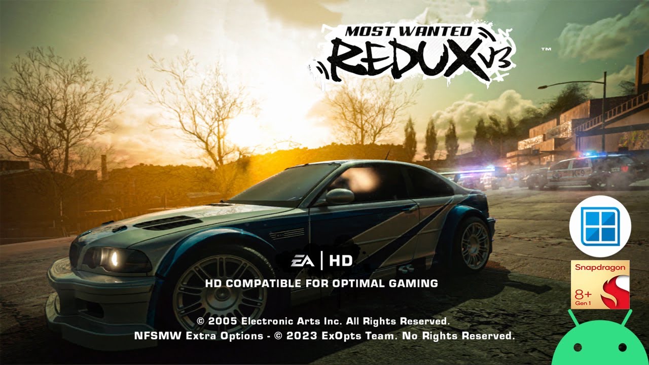 Need for speed Most Wanted Redux V3 | Winlator | Android - YouTube