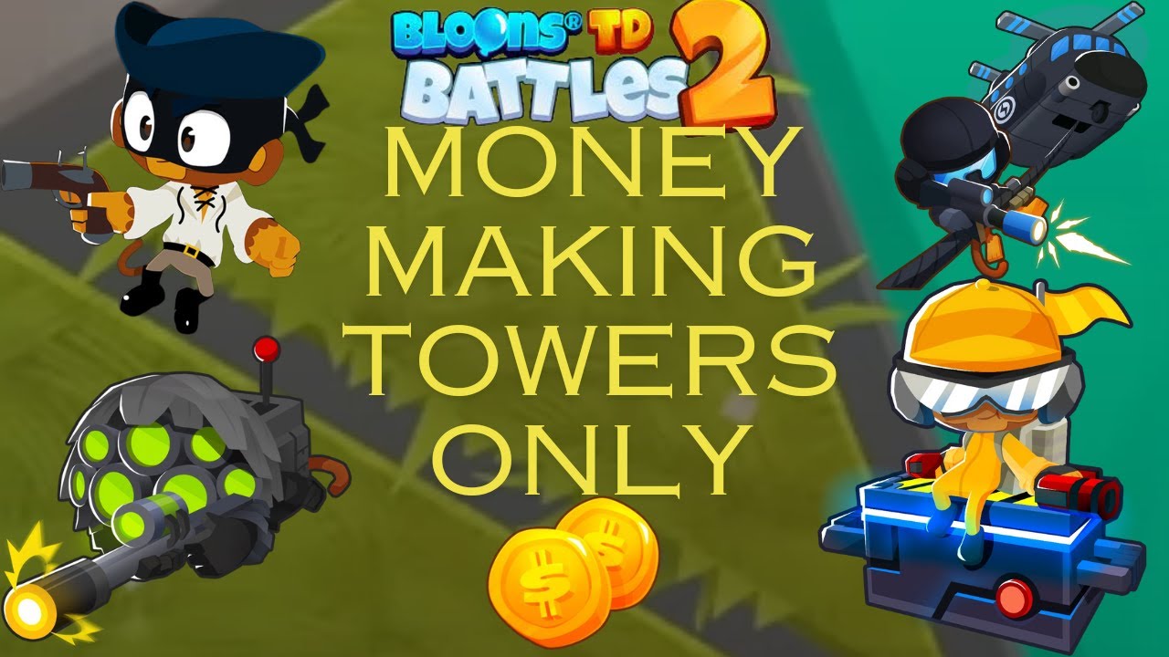 Money Making Towers Only | BTDB2 - YouTube