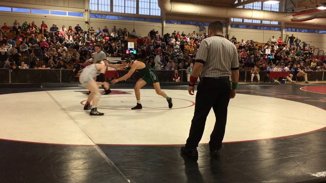 Minnechaug High School's Ryan Monteiro wins All-State title at 152 pounds - YouTube