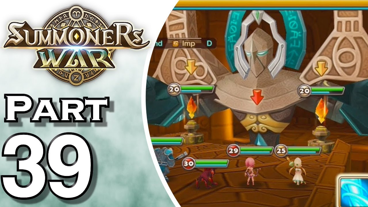 Summoners War #39 - Hall of Wind - YouTube