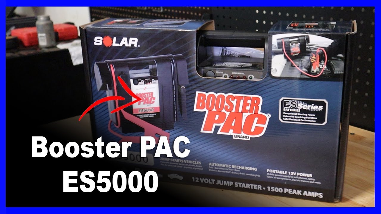Desempaquetando un Solar ES5000 Booster Pack - YouTube