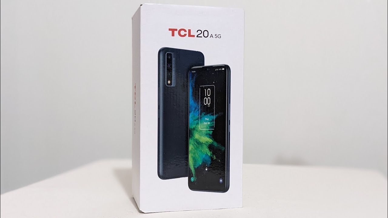TCL 20 A 5G Unboxing And First Look - YouTube