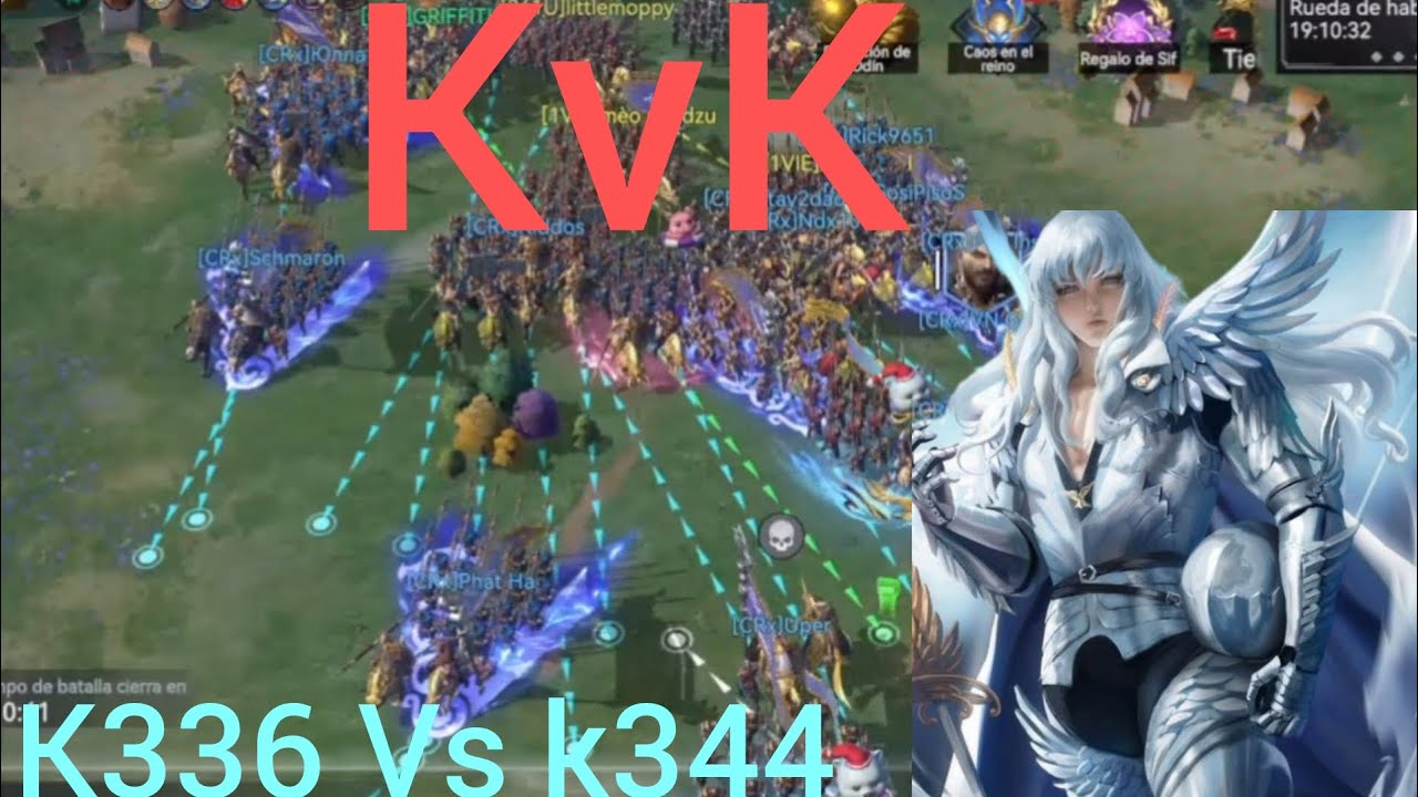 VIKING RISE/ KVK/K336 Vs K344/ KF, Зона очков КВК/ Zona de puntos kvk ...